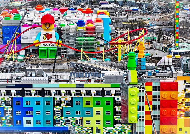 China's first Legoland enters final construction phase, set for summer ...